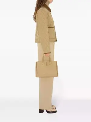 Burberry Quilted Jacket - Neutrals