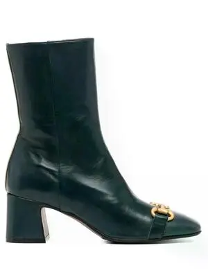 MADISON MAISON 60mm Back Stripe Horsebit-detail Boots