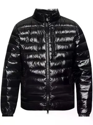 SAVE THE DUCK Logo-patch Padded Jacket - Black