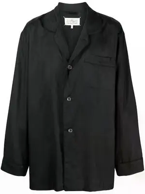 MAISON MARGIELA Long-sleeve Silk Shirt