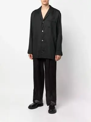 MAISON MARGIELA Long-sleeve Silk Shirt