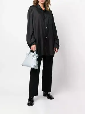 MAISON MARGIELA Long-sleeve Silk Shirt