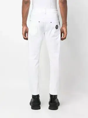Philipp Plein Straight-leg Mid-rise Jeans