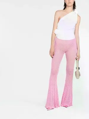 Blumarine Knitted Flared Trousers