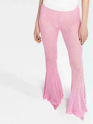 Blumarine Knitted Flared Trousers