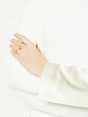 ALINKA 18kt Yellow Katia Duo Diamond Ring