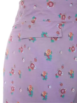 AMIR SLAMA Floral Print Swim Short
