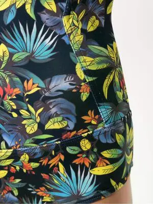 AMIR SLAMA Printed One-piece Swimsuit