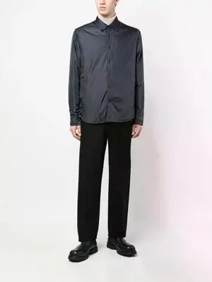 Aspesi Long-slevees Padded Overshirt - Blue