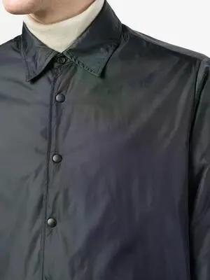 Aspesi Long-slevees Padded Overshirt - Blue