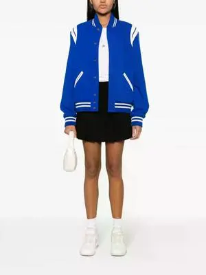 Palm Angels Monogram-embroidered Mini Skirt