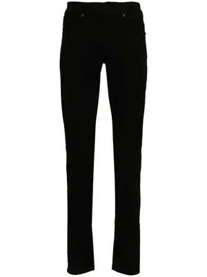 DONDUP George Mid-rise Tapered Jeans - Black