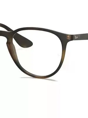 Ray-ban Round-frame Glasses - Brown
