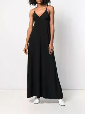 Norma Kamali V-neck Maxi Dress