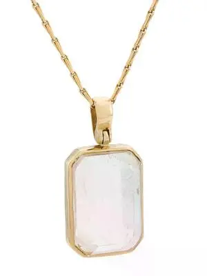 GOOSSENS Emerald Cut Crystal Pendant Necklace