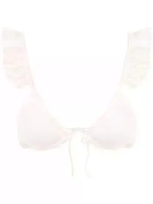 CLUBE BOSSA Laven Bikini Top - White