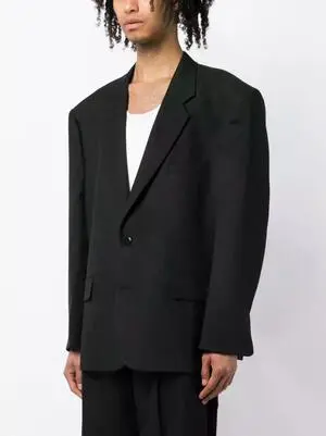 Random Identities Long-sleeved Oversized Blazer