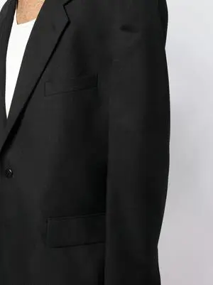 Random Identities Long-sleeved Oversized Blazer