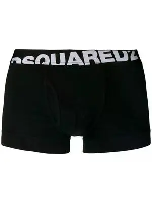 Dsquared2 Logo Waistband Boxers - Black
