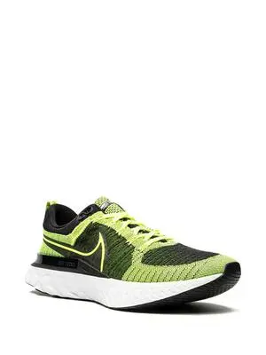 Nike React Infinity Run Flyknit 2 Sneakers - Black