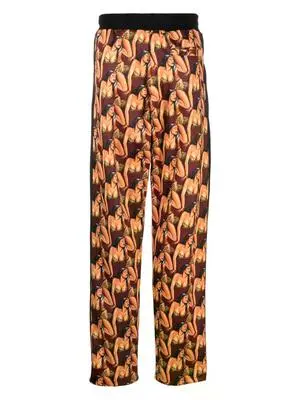 Roberto Cavalli Printed Track Pants