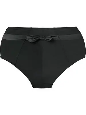 Marlies Dekkers Cache Coeur High-waisted Bikini Briefs - Black