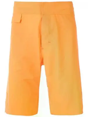 AMIR SLAMA Plain Swim Shorts - Orange