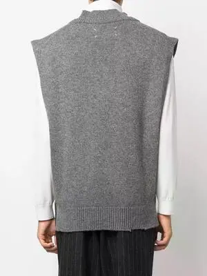 MAISON MARGIELA Layered Knitted Vest