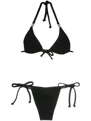 AMIR SLAMA Buckle Bikini Set