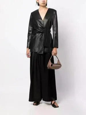 Goen.j Pleated Wide-leg Pants