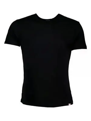Orlebar Brown Short Sleeved Cotton T-shirt - Black