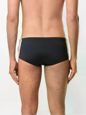 AMIR SLAMA Side Stripe Swim Trunks