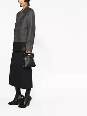 MAISON MARGIELA Spliced Pinstriped Wool Blazer