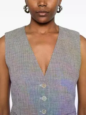 P.a.r.o.s.h Bambu Waistcoat - Neutrals