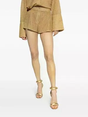 Oseree Lumière High-waisted Shorts - Neutrals