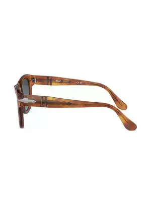 Persol Round-frame Straight-arm Sunglasses