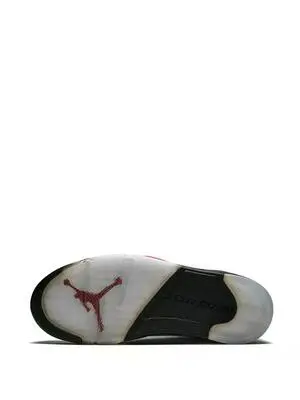 JORDAN Air 5 Retro Fire Red 2013 Sneakers - White
