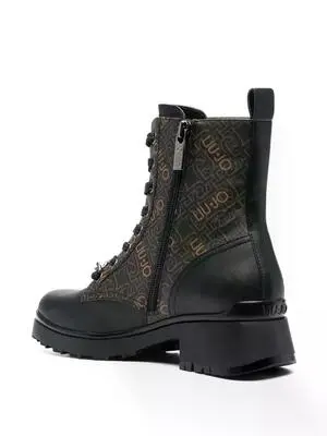 Liu Jo Monogram-print Boots