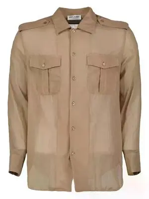 Saint Laurent Long-sleeve Button-fastening Shirt
