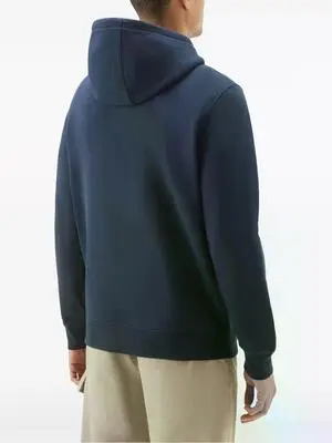 Woolrich Logo-embroidered Cotton Hoodie