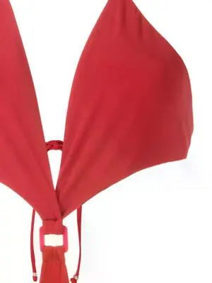 AMIR SLAMA Cut-out One-piece Swimsuit With Lace-up Detail