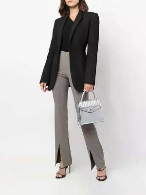 DELAGE Freda Metallic Leather Tote Bag