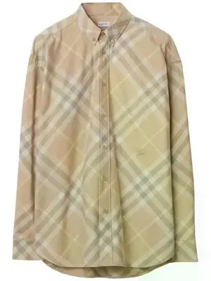 Burberry Embroidered Check Shirt