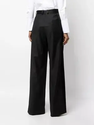 ALMAZ Wide-leg Wool Trousers