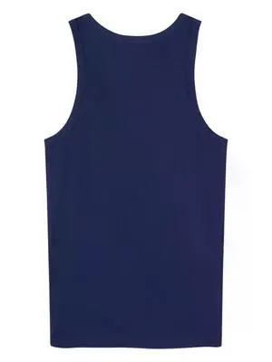 Versace Ribbed Cotton Tank Top