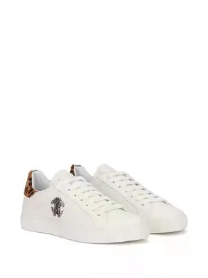 Roberto Cavalli Leopard-print Panel Sneakers