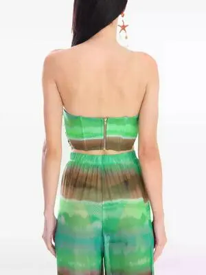 AMIR SLAMA X Jade Picon Corset Crop Top