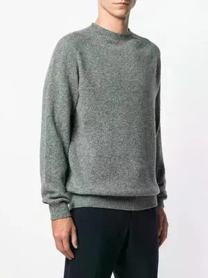 Sunspel Lambswool Crew Neck Sweatshirt