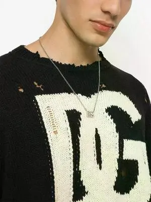 Dolce & Gabbana Dg-logo Chain Necklace