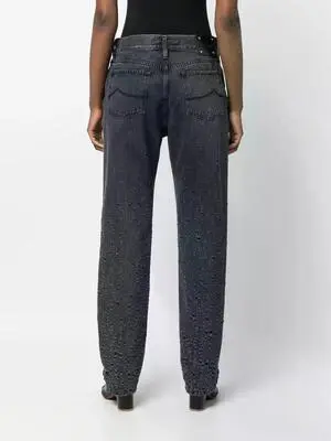 Jacob Cohen Distressed-finish Straight-leg Trousers
